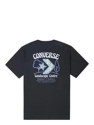 CONVERSE Landscape Center Tee Asia Sizing - Black