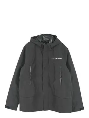 Adidas Hooded Down Jacket With Zipper Closure - Default Colorway
