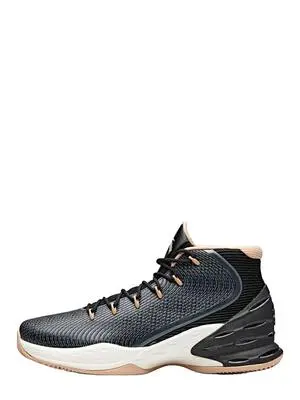 ANTA Quick Battle 2 High-top Sneakers - Black/white/grey