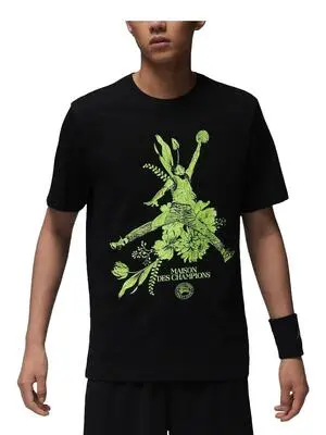 JORDAN Sport Dri-fit T-shirt Asia Sizing - Black