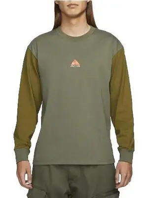 Nike Long Sleeve Colorblocked Crewneck T-shirt - Default Color