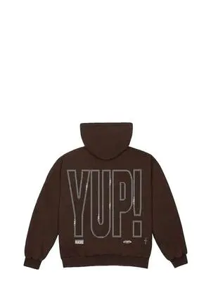 TRAVIS SCOTT Yup! Hoodie - Brown