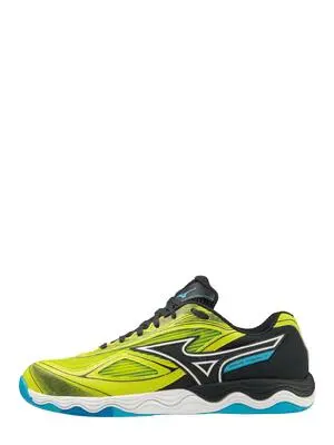 Mizuno Wave Medal 7 Athletic Sneakers - Yellow/black/light Blue