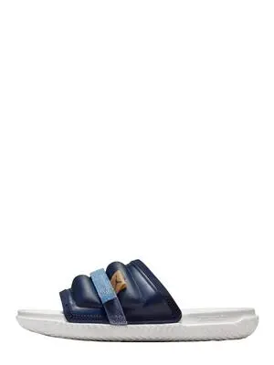 Nike Air Jordan Super Play Slides - Obsidian/dutch Blue/gum Medium Brown