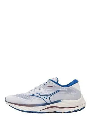 Mizuno Wave Rider 27 Low - Milk White/blue