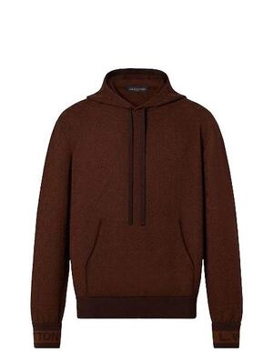 LOUIS VUITTON Louis Vuitton Drawstring Hooded Pullover