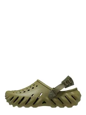 CROCS Echo Clogs - Olive Green