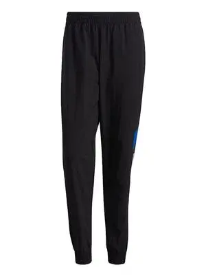 Adidas Neo Cs Wvn Tp 2 Logo Woven Athletics Sports Pants - Black
