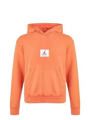 JORDAN Air Flight Embroidered Print Hoodie - Red