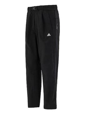 Adidas Wj Wv Reg Pnt Martial Arts Series Loose Sports Pants/trousers/joggers - Black