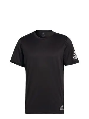 Adidas Short Sleeve Crewneck T-shirt With Shoulder Logo - Default Color