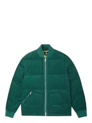 CONVERSE Corduroy Puffer Jacket - Green