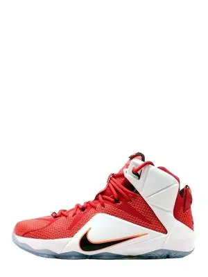 Nike Nike LeBron 12 "Heart Of A Lion" High Top Sneakers Red/white/red