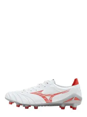 Mizuno Morelia Neo Iv Pro Ag Football Boots - White/red/silver