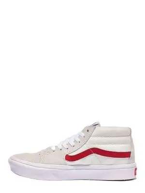 VANS Vans SK8-Mid Sneakers Cream/red