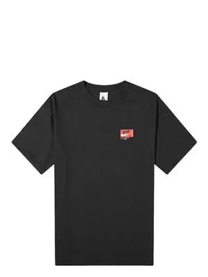 Nike Ispa Logo Tee 'black University Red - Black/university Red