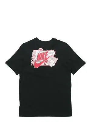 Nike As Tee Printed Short Sleeve Tee - Black