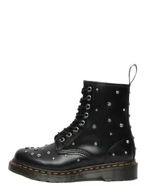DR. MARTENS Swarovski X Dr. Martens 1460 Crystal Embellished Lace-Up Boots