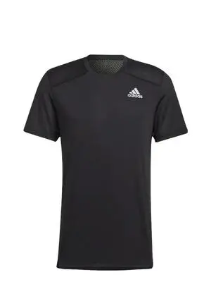 Adidas Solid Color Logo Short Sleeve T-shirt - Multi-color