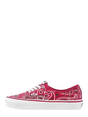 VANS Bedwin & The Heartbreakers X Authentic 'bandana Pack Multi C' Sneakers - Red
