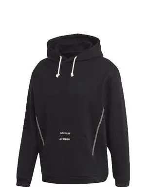 Adidas Originals R.y.v. Hooded Pullover - Black