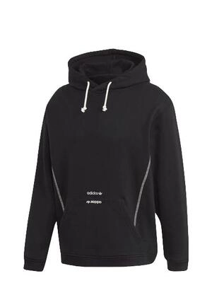 Adidas Originals R.y.v. Hooded Pullover - Black
