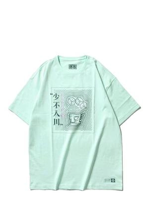 LI-NING Bad Five Series Loose Short Sleeve Tee - Light Green