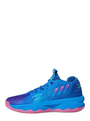 Adidas Dame 'battle Of The Bubble' Basketball Sneakers - Blue/pink
