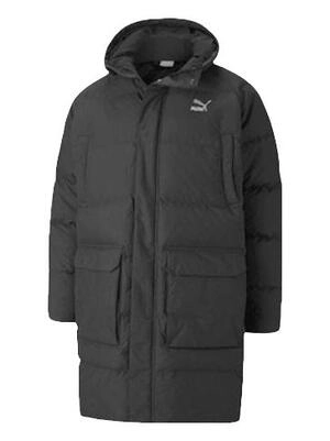 PUMA Classics Long Down Jacket - Black