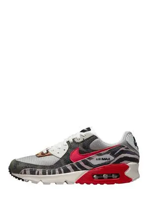 Nike Max 90 "tunnel Walk" Sneakers - Light Iron Ore/university Red/summit White