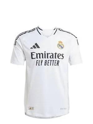 Adidas Real Madrid 24/25 Home Authentic Soccer Jersey - White