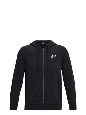 Under Armour Essential Fleece Full Zip Hoodie - Black