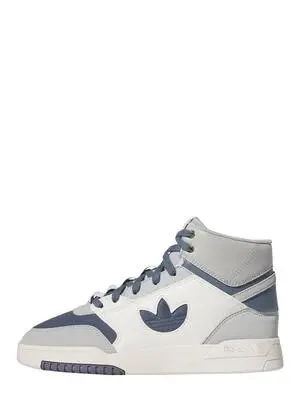 Adidas Originals Drop Step Ix High Top Sneakers - White/grey/blue