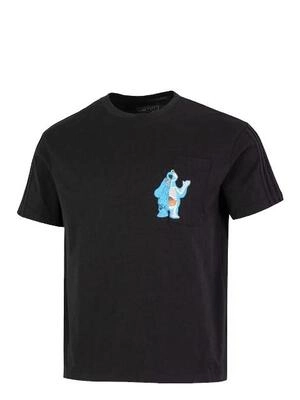 Adidas U Jf Ss Tee 2 Cartoon Pattern Athleisure Casual Sports Round Neck Short Sleeve Black T-shirt - Default Color