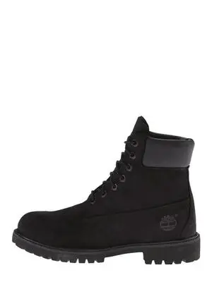 Timberland Premium 6-inch Waterproof Nubuck Lace-up Boots - Black