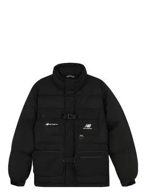 NEW BALANCE Padded Down Jacket - Black/white