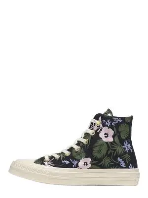 CONVERSE Chuck 70 Hi Cherry Blossom Sneakers - Black