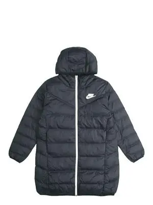 Nike Windrunner Down Fill Reversible Parka - Black