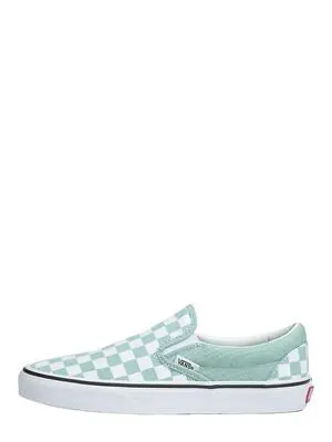 VANS Vans Classic Slip-On Checkerboard Sneakers Blue/white