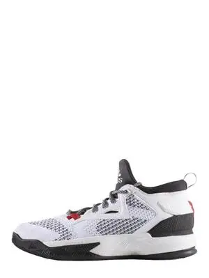 Adidas D Lillard 2 Pk 'home' Athletic Sneakers - White/black/red