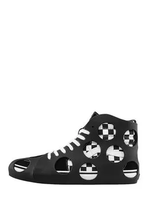 VANS Sk8-hi Cage Vlt Lx High Top Sneakers - Black/white