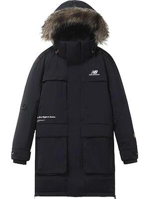 NEW BALANCE Down Cotton Jacket - Black