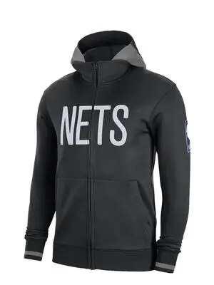 Nike X Nba Showtime Jacket 'brooklyn Nets - Black