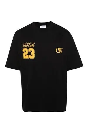 Off-White Ow 23 Skate Logo-print Cotton T-shirt - Black
