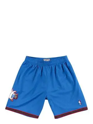 Mitchell & Ness Nba Philadelphia 76ers 1999-00 Swingman Shorts - Blue