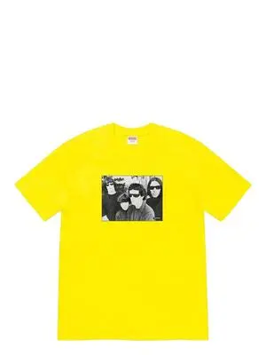 Supreme X The Velvet Underground Short Sleeve Tee - Yellow