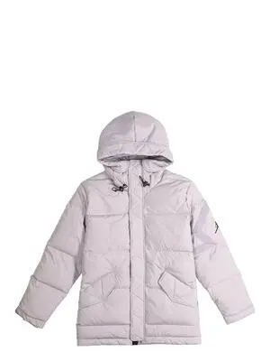 JORDAN Air Wings Outdoor Mid-length Hooded Down Jacket - Gray