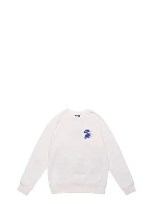 Nike Embroidered Logo Crewneck Sweatshirt - White