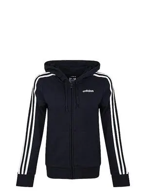 Adidas 3-stripes Hoodie - Black