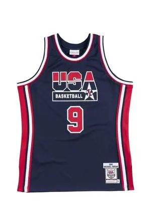 Mitchell & Ness Michael Jordan 1992 Team Usa Basketball Jersey - Navy
